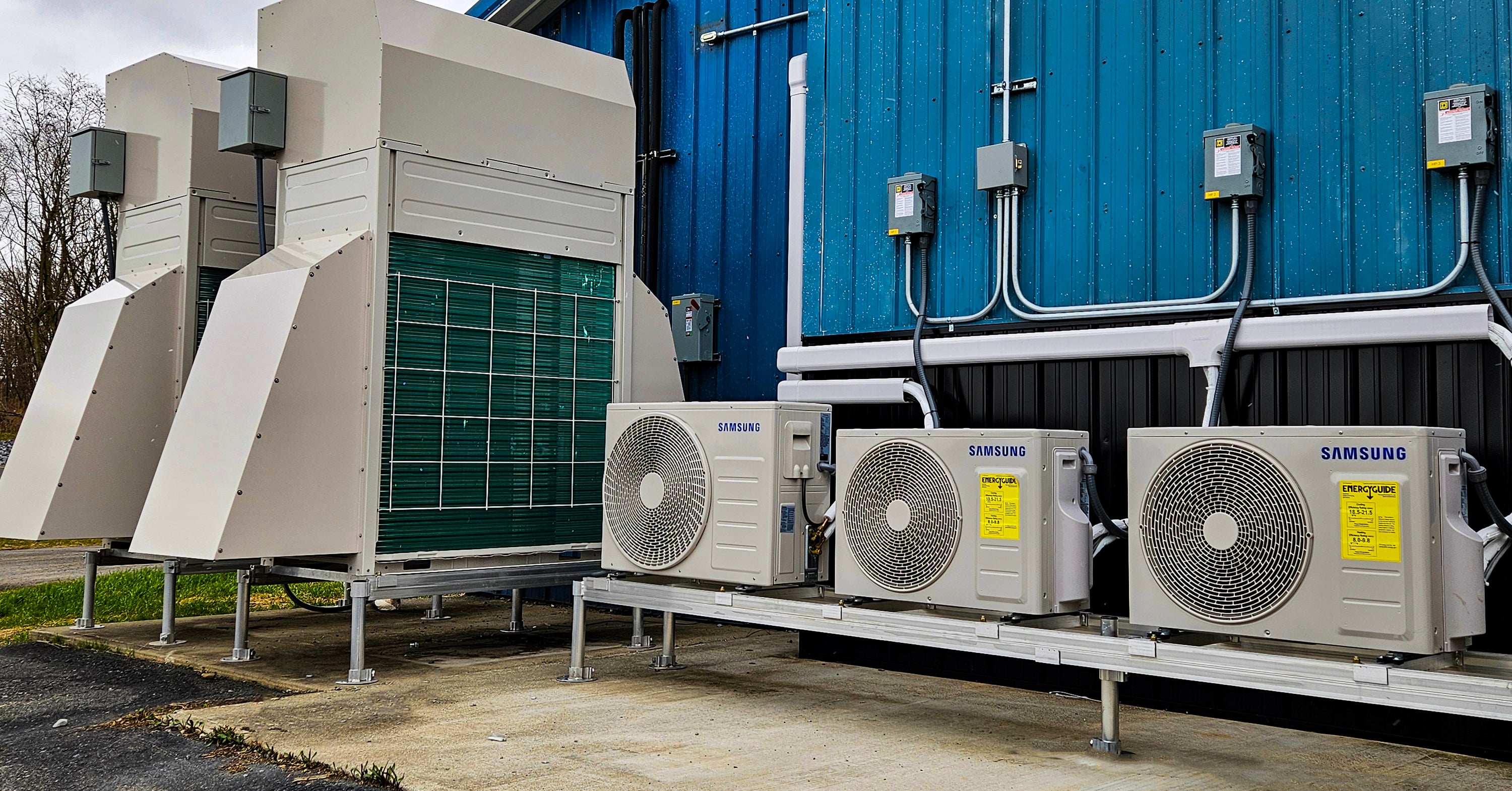 Custom Heat Pump Stands — Pro Stands